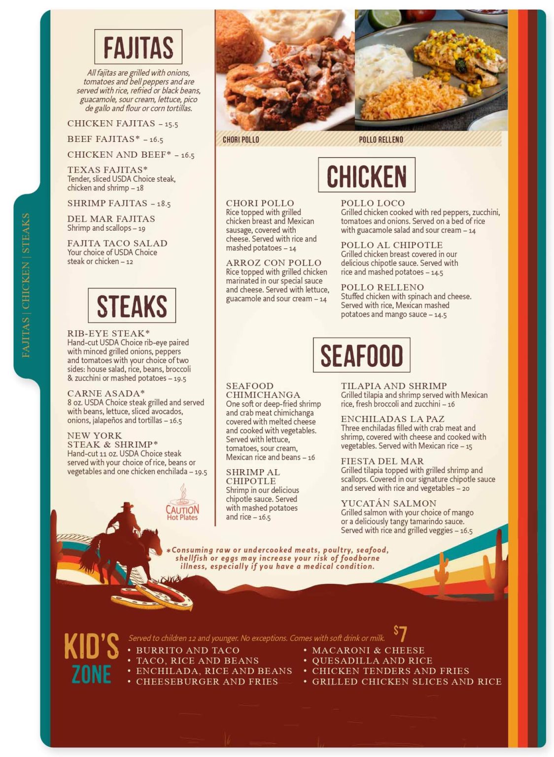 Checkout Our Menu - El Ranchero Restaurant